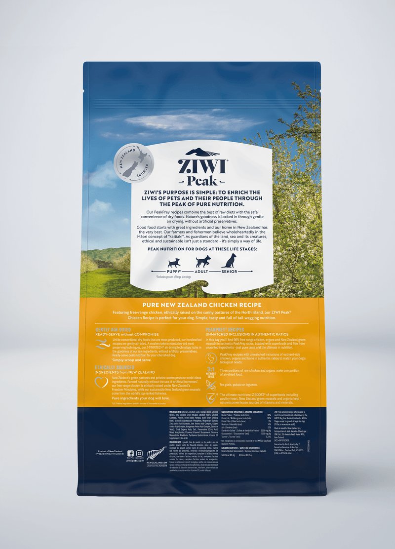 ZIWI® | Ziwi Peak, Air-Dried Chicken Dog Food | ZIWI® Global