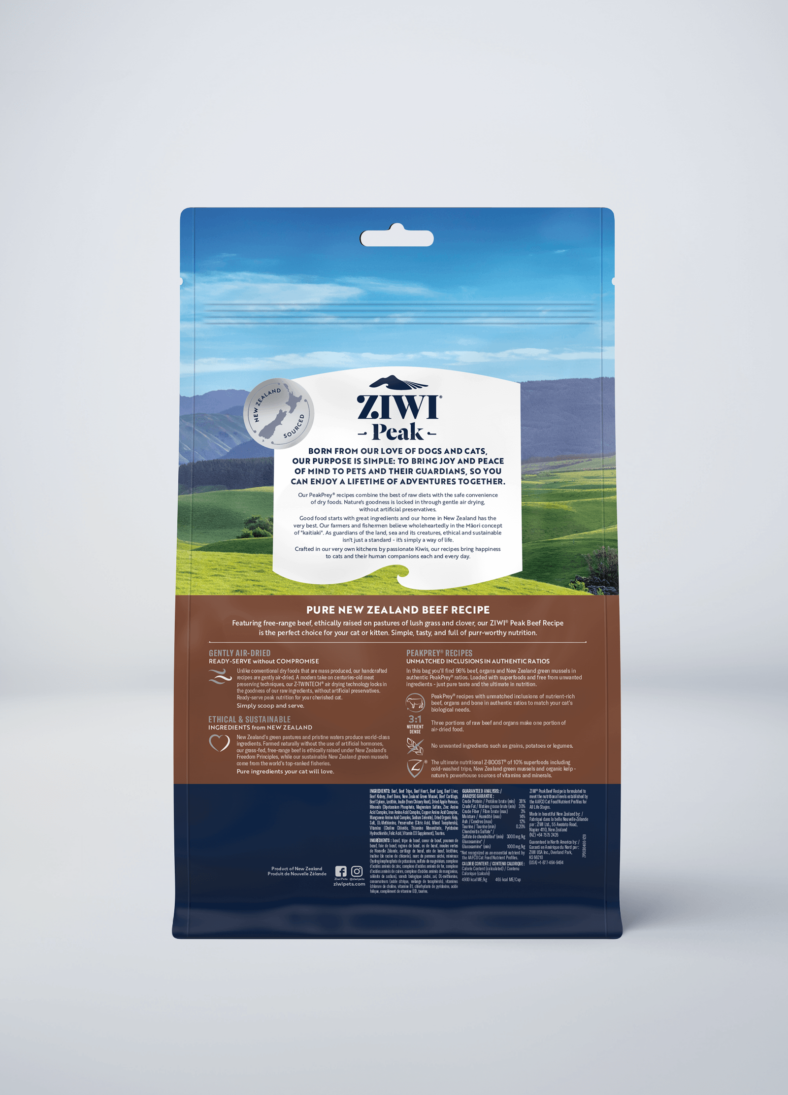 ZIWI® | Air-Dried Beef Cat Food | ZIWI® Global
