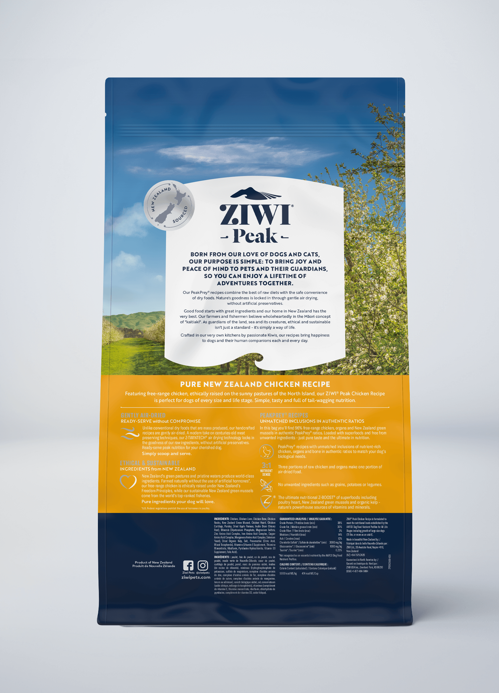 ZIWI® | Ziwi Peak, Air-Dried Chicken Dog Food | ZIWI® Global