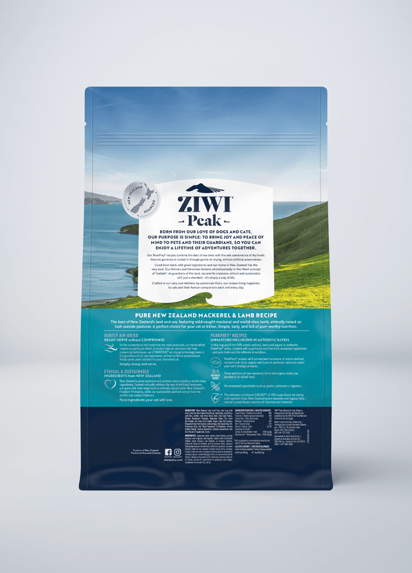 ZIWI® | Air-Dried Mackerel & Lamb Cat Food | ZIWI® Global