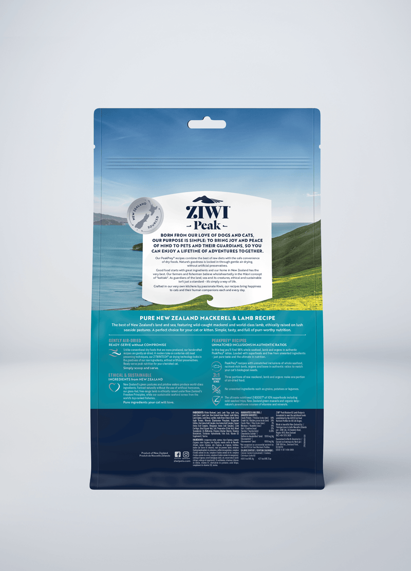 ZIWI® | Air-Dried Mackerel & Lamb Cat Food | ZIWI® Global